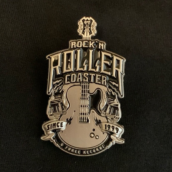 Disney | Accessories | Rock N Roller Coaster Aerosmith Pin Since 999 ...